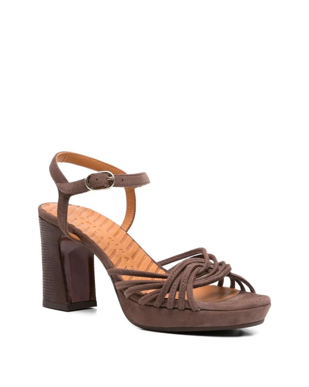 Chie Mihara Keske Sandals in Brown | Lyst