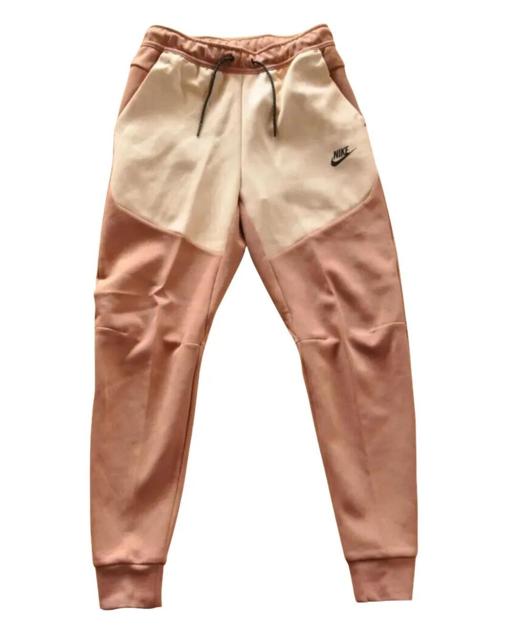 Nike Tech Fleece Track Pants in Natural for Men | Lyst