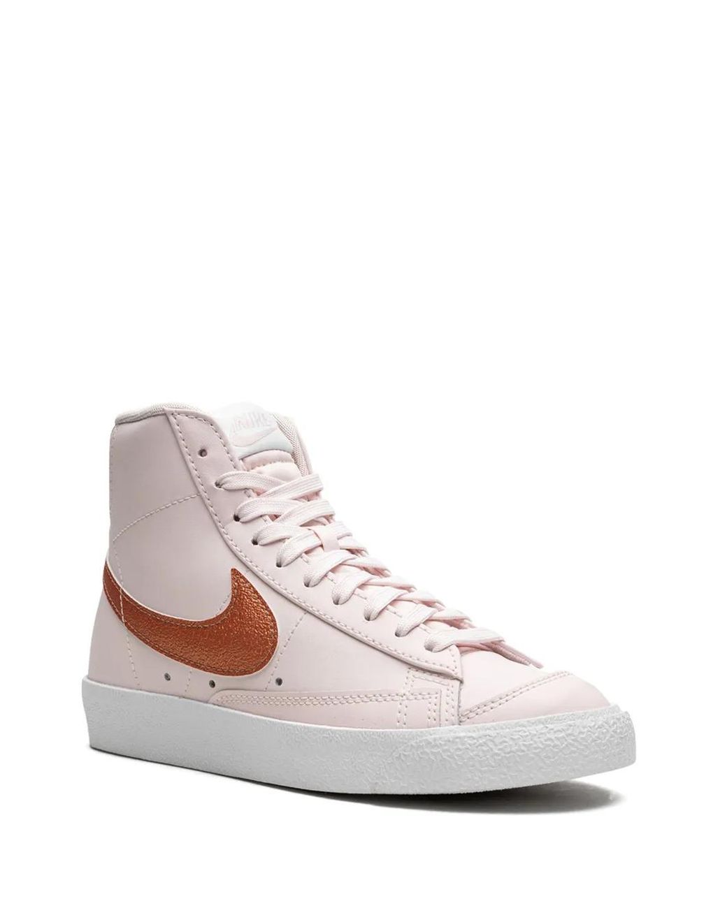 Nike Blazer Mid '77 Essential "Light Soft" Sneakers in Pink | Lyst