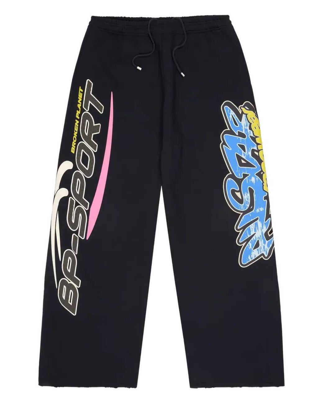 BROKEN PLANET Graphic-Print Track Pants in Blue for Men | Lyst UK