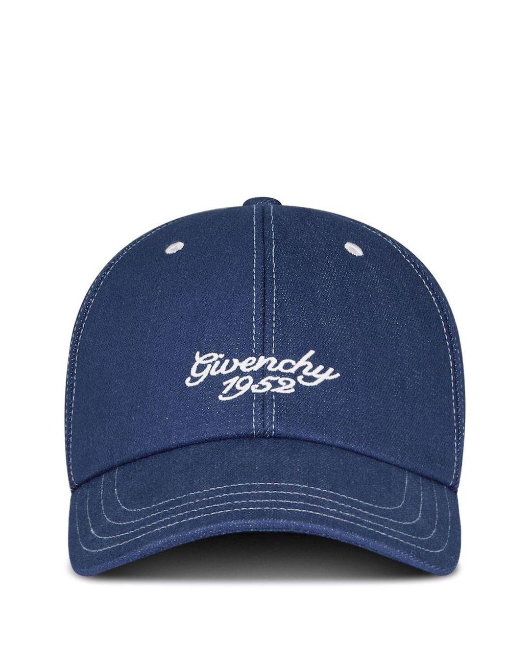 Givenchy Logo-Embroidered Baseball Cap in Blue for Men | Lyst UK