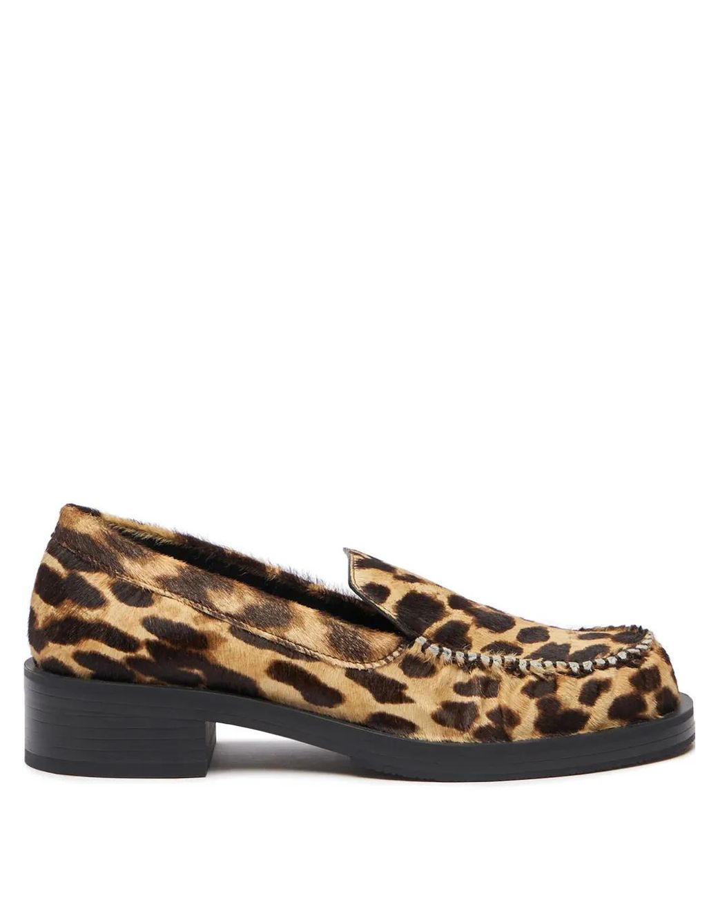 Stuart Weitzman 40Mm Grayson Loafers in Brown | Lyst