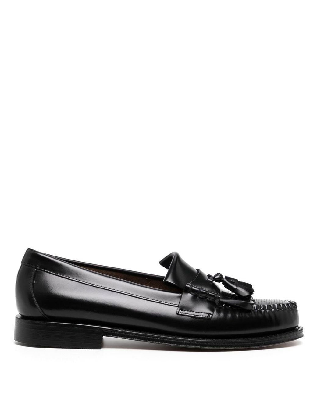 G.H. Bass & Co. Weejuns Layton Kiltie Tassel Loafers in Black for Men ...