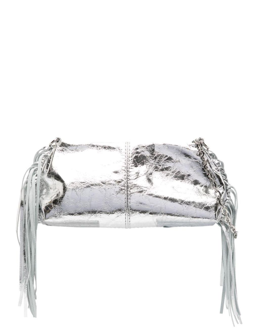 Maje Miss M Metallic Mini Bag | Lyst