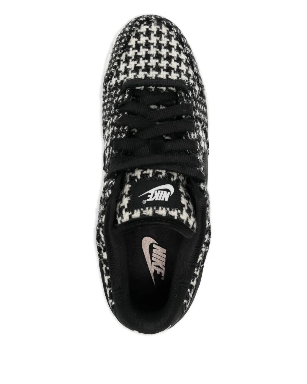 Nike Patterned Sneakers in Black | Lyst