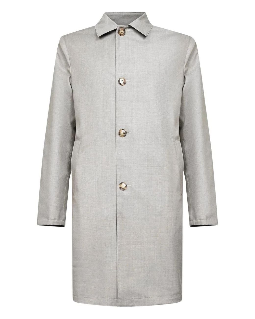 D4.0 Reversible Single-Breasted Coat in Blue for Men | Lyst