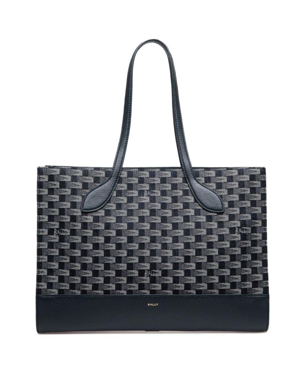 Bally Keep On Pennant-print Tote Bag in Black | Lyst