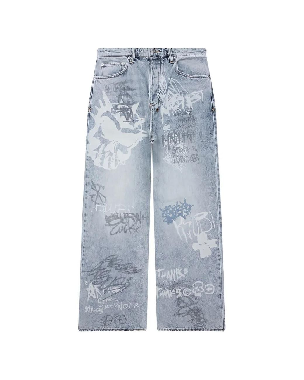 Ksubi Maxx Rogue Graffiti Jeans in Blue for Men | Lyst