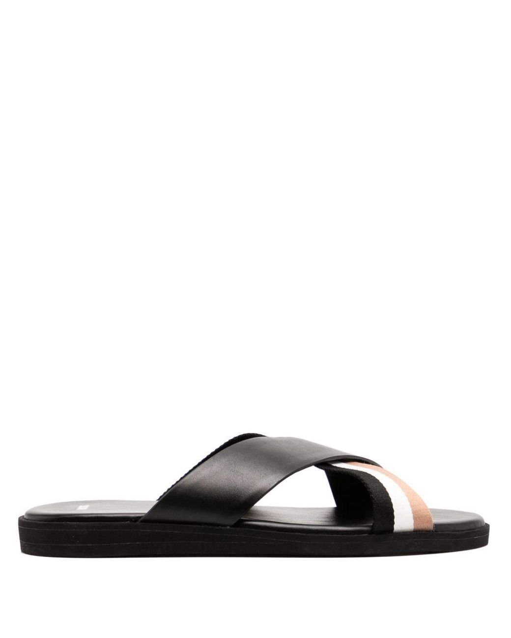 BOSS Darrel Slid Slides in Black for Men | Lyst Canada