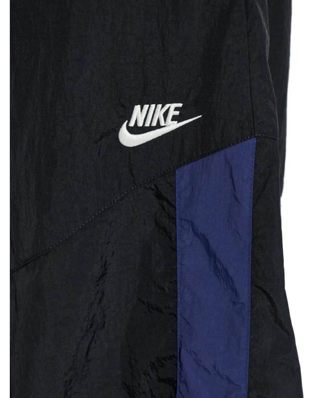 Nike Logo-Detail Track Pants in Blue | Lyst