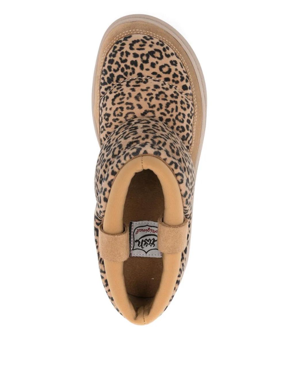 Ash 70Mm Onyx Leopard-Print Platform Boots in Natural | Lyst