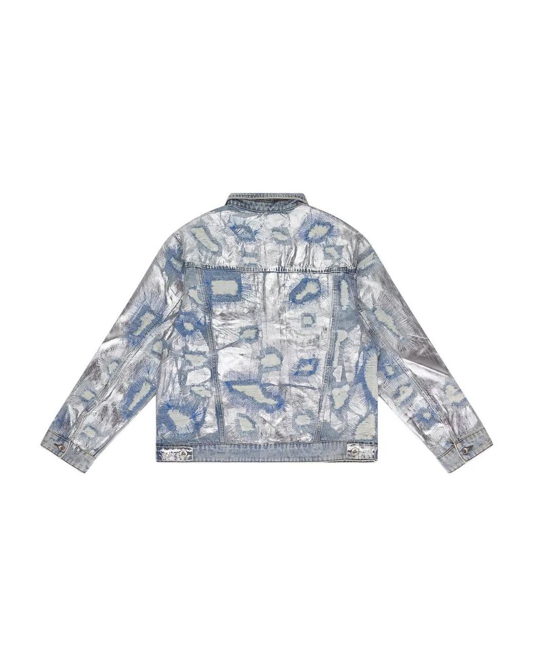 Who Decides War Heavy Metal Denim Trunker Jacket in Blue for Men | Lyst