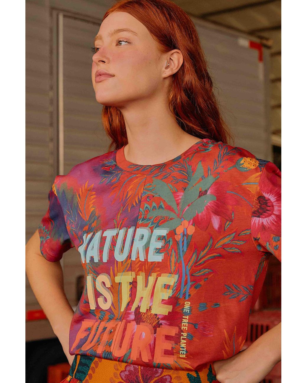 FARM Rio Cotton Nature Is The Future T Shirt | Lyst