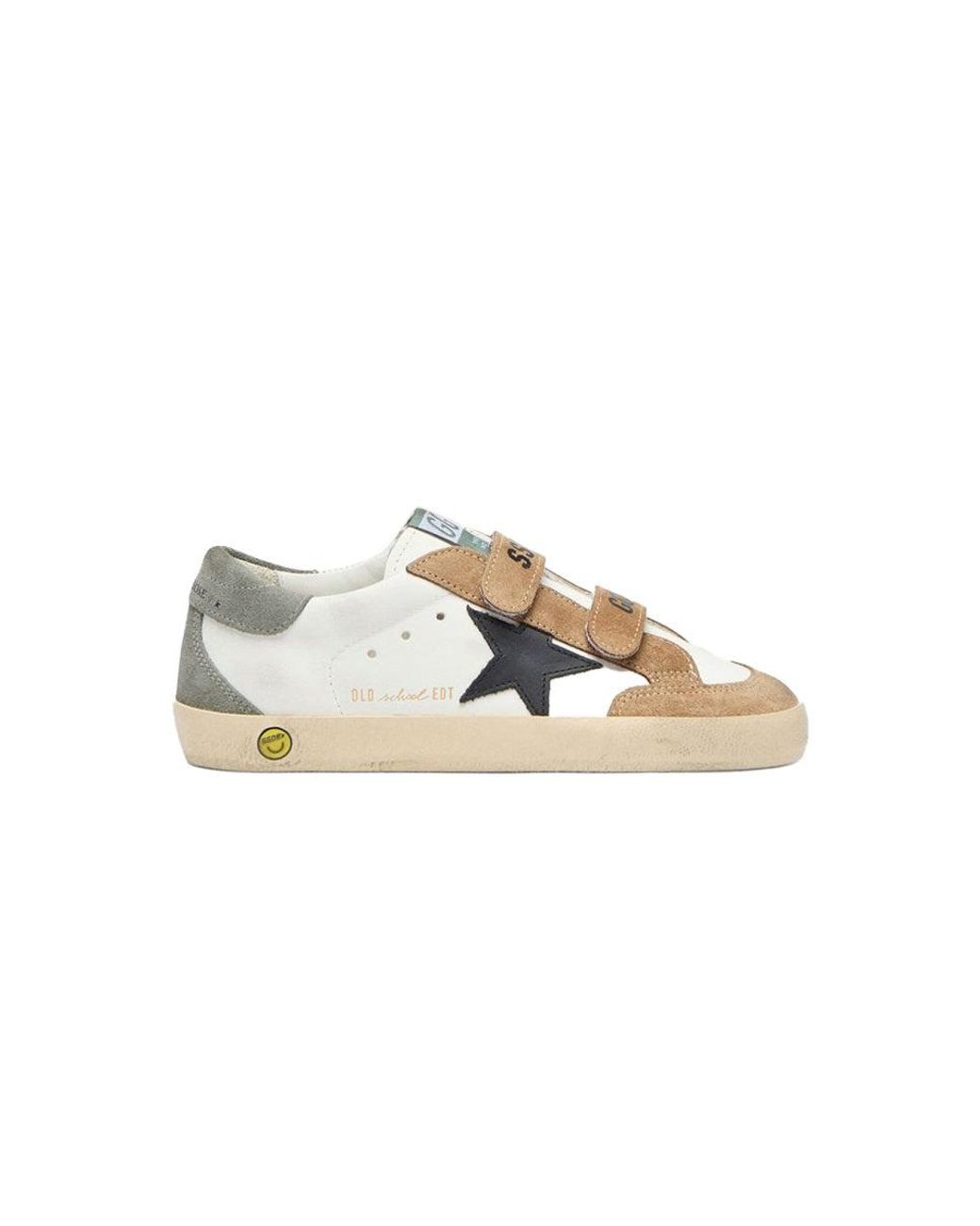 Golden Goose "Penstar" Logo Sneaker in Metallic | Lyst UK