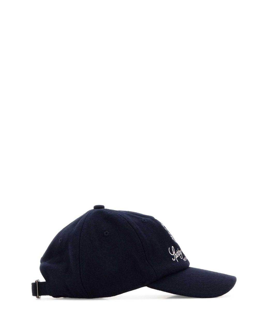 Sporty & Rich Navy Blue Wool Vendome Baseball Cap for Men | Lyst UK
