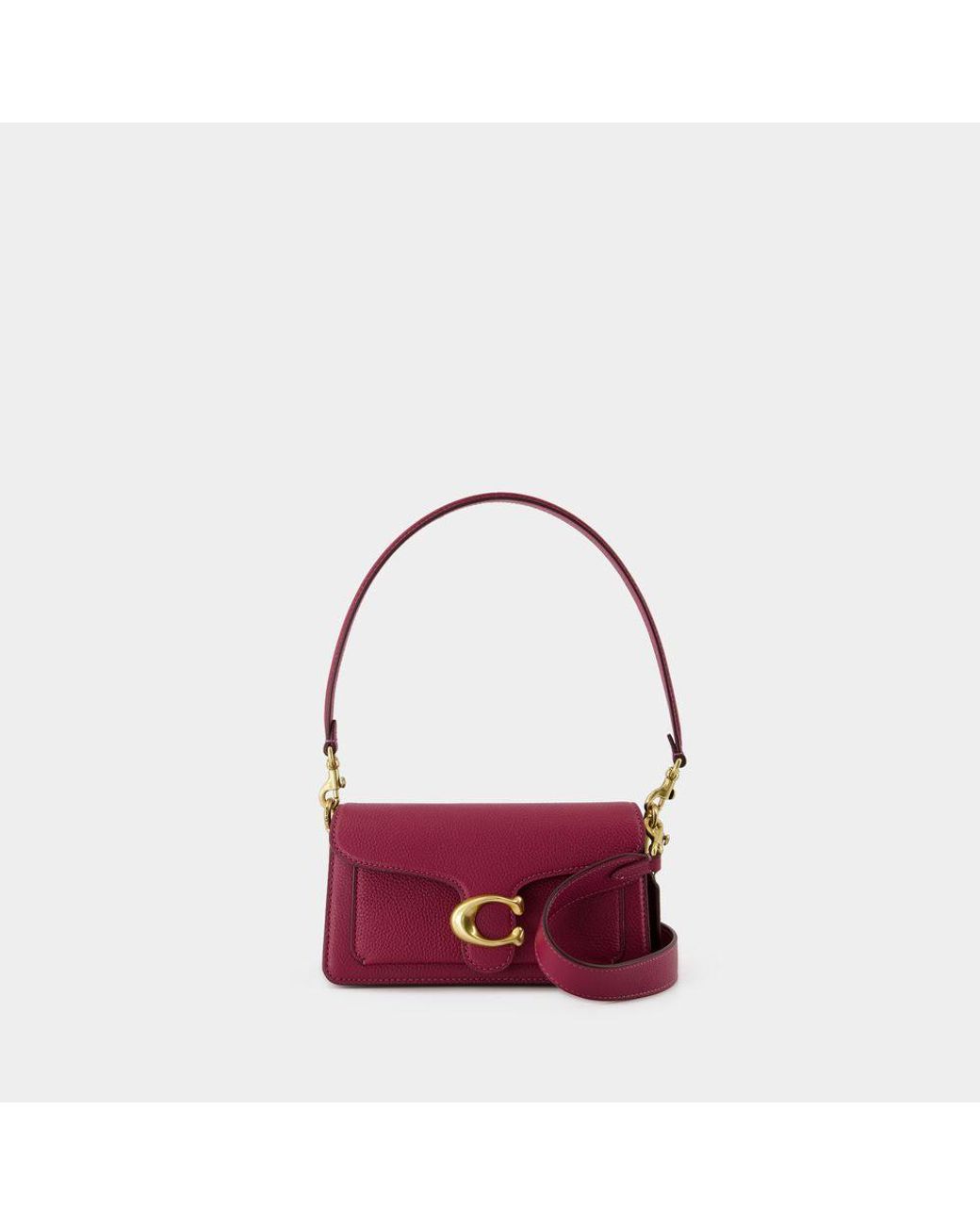 COACH Tabby 20 Refresh Shoulder Bag in Red | Lyst