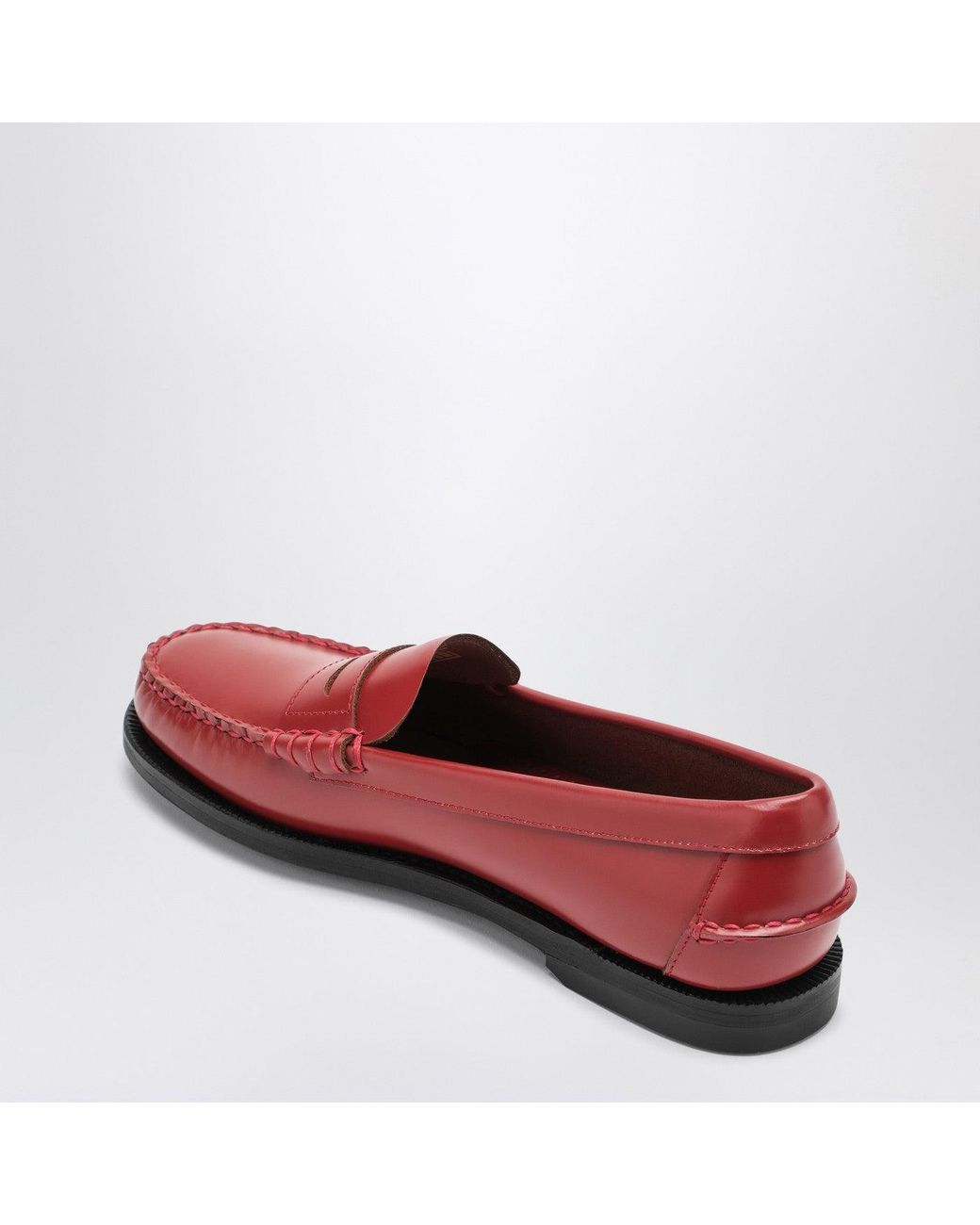 Sebago Classic Dan Loafer in Red | Lyst
