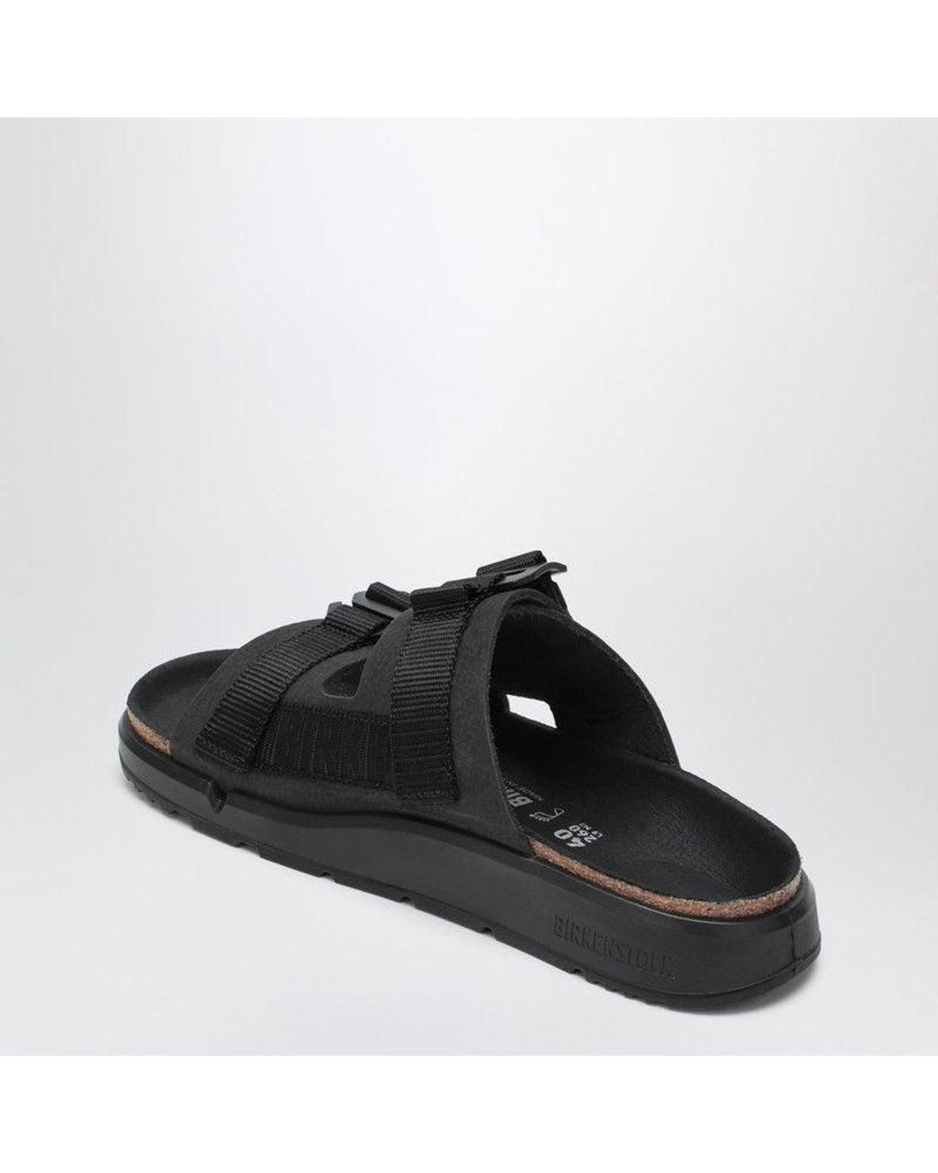 Birkenstock Shinjuku And Textile Slipper in Black | Lyst UK