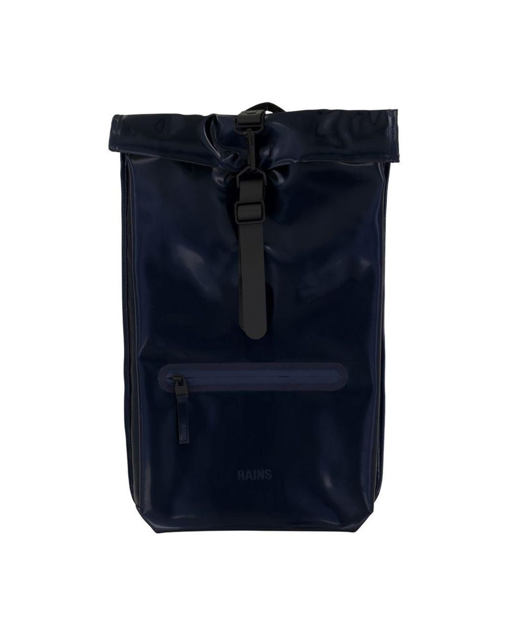 Rains Rolltop Rucksack W3 Backpack in Blue | Lyst UK