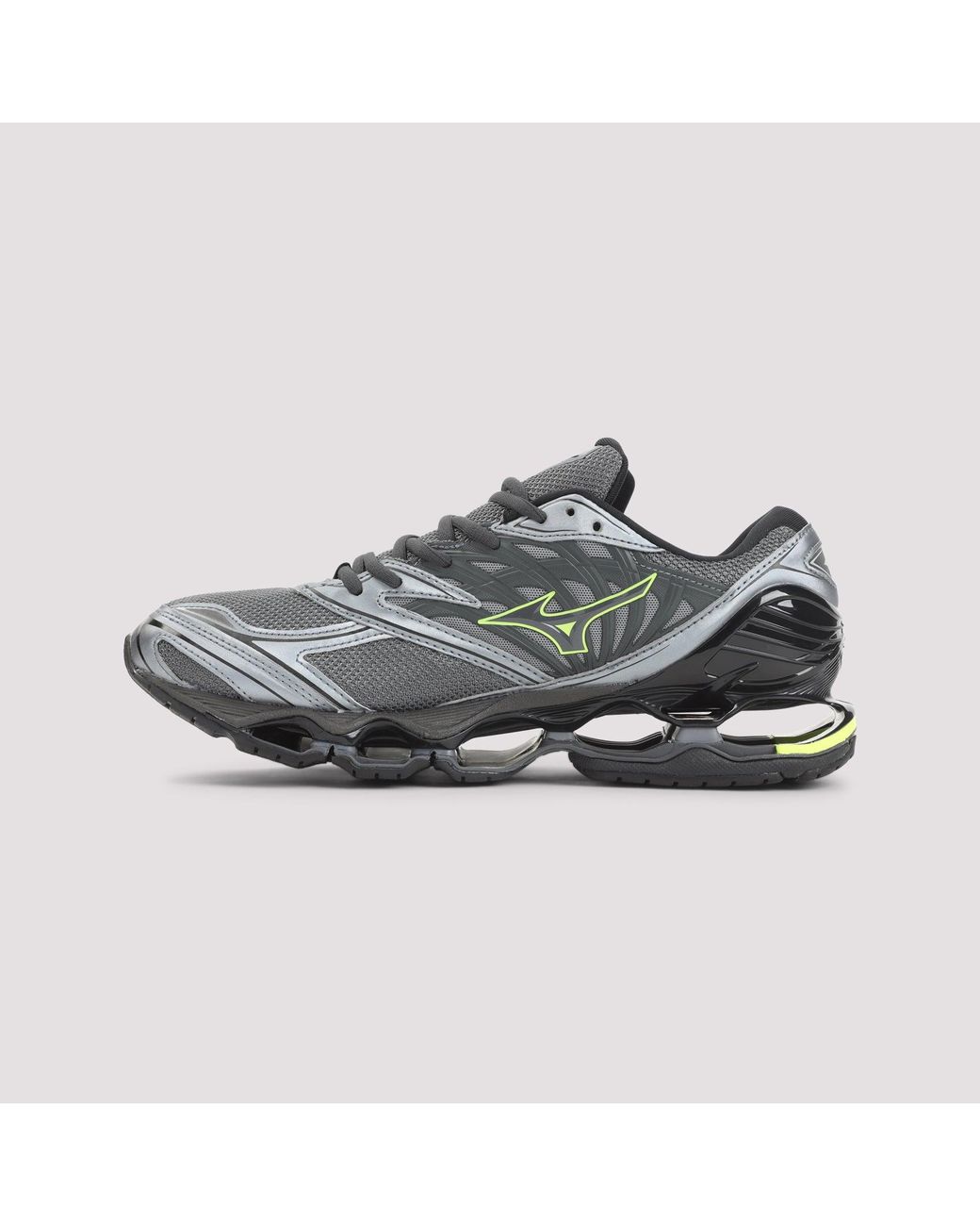 Mizuno Iron Gate Leather Wave Prophecy Ls Sneakers in Grey | Lyst UK