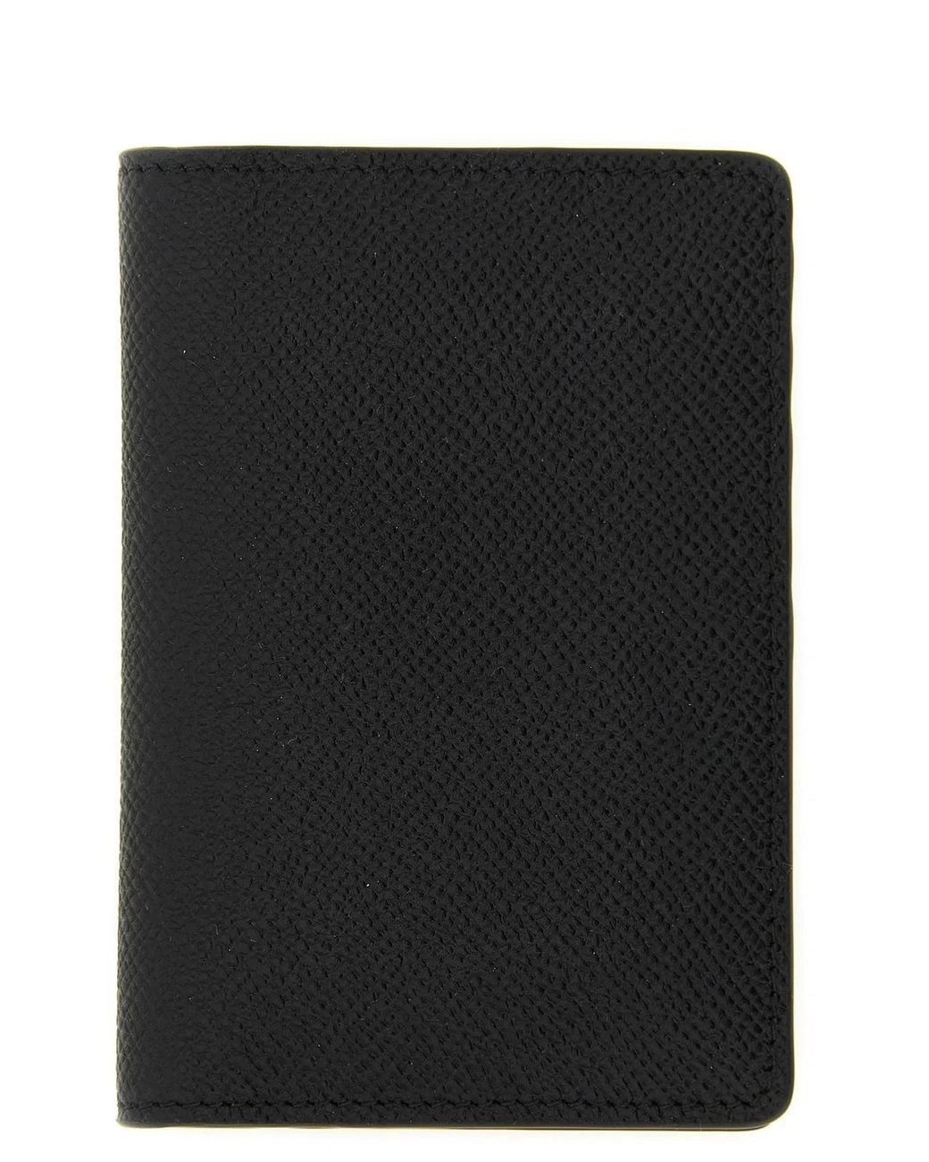 Maison Margiela 'Four Stitches' Card Holder in Black for Men | Lyst UK