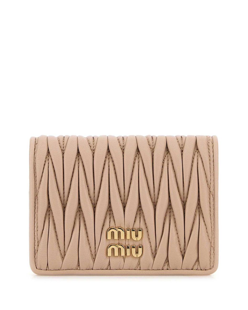 Miu Miu Wallets in Brown | Lyst UK