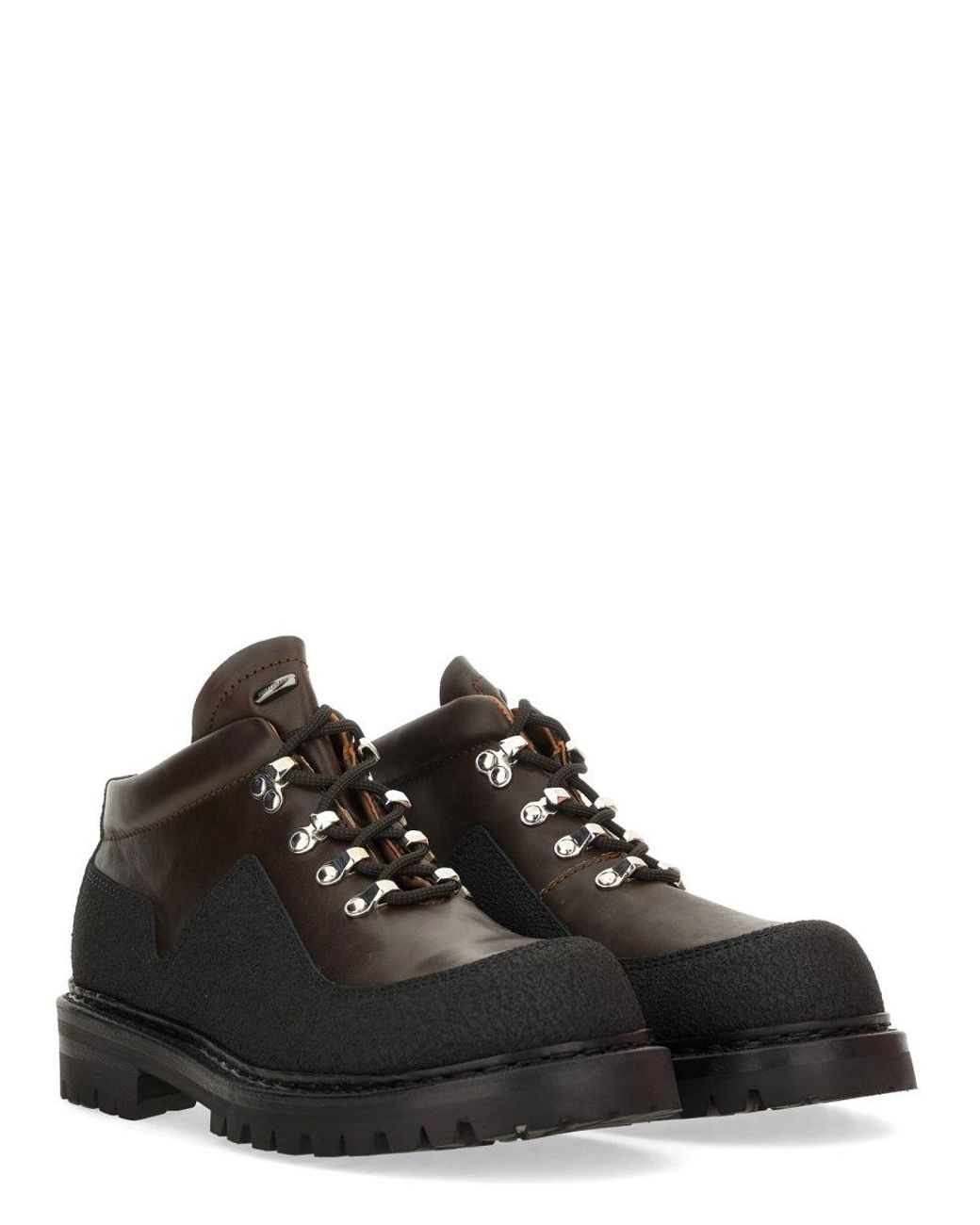 Our Legacy Rugged Textured Leather Boots in Brown for Men | Lyst UK