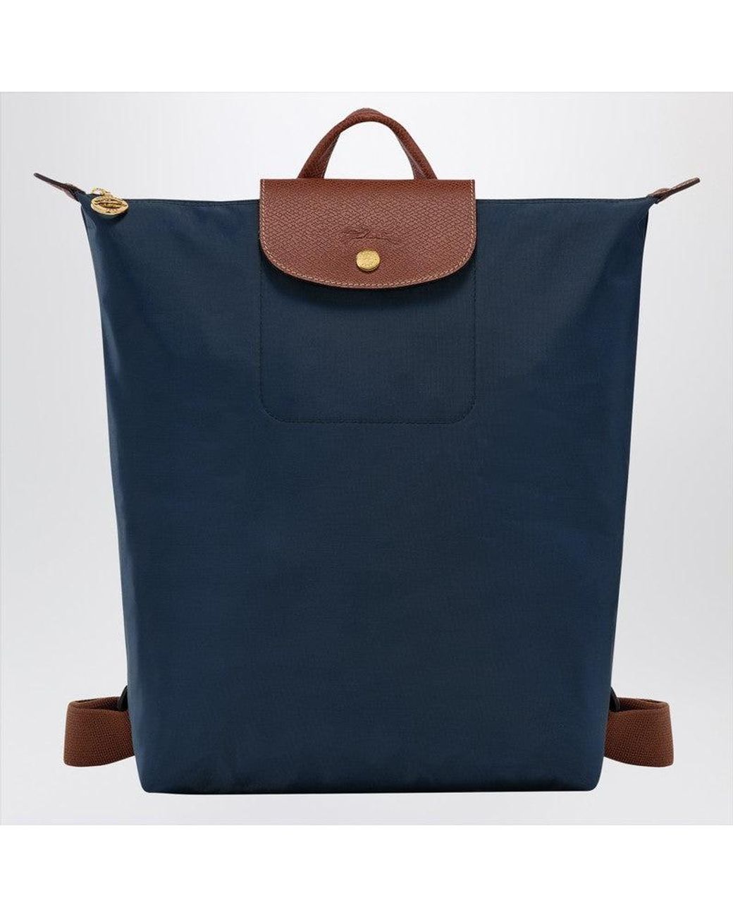 Longchamp M Le Pliage Original Backpack in Blue | Lyst