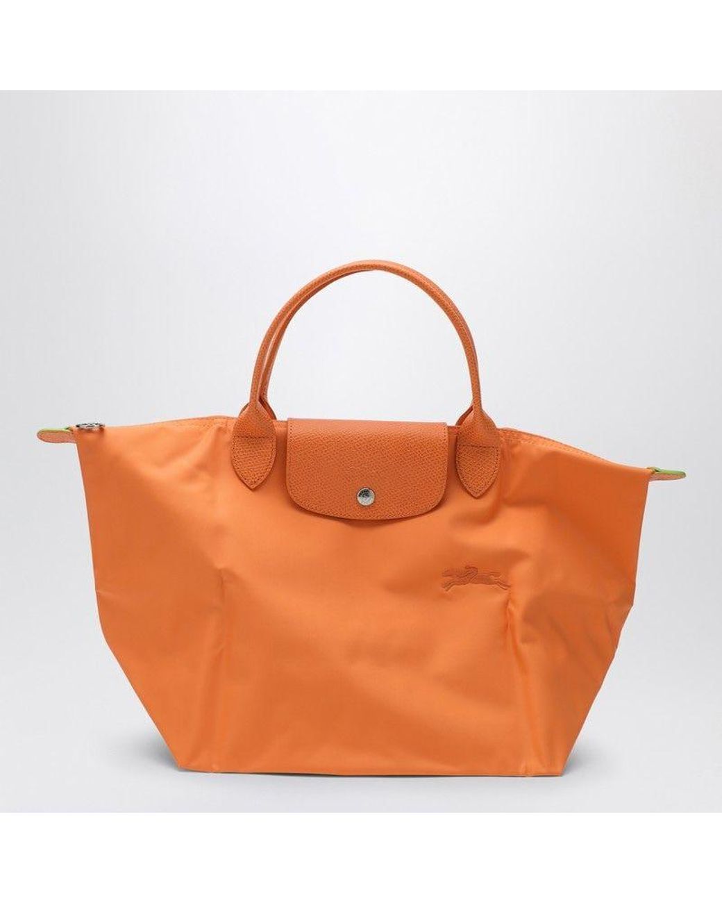 Longchamp M Le Pliage Bag in Orange for Men | Lyst