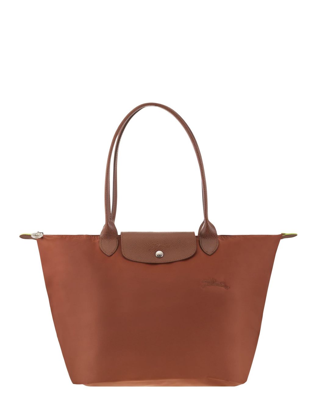 Longchamp Le Pliage in Brown | Lyst