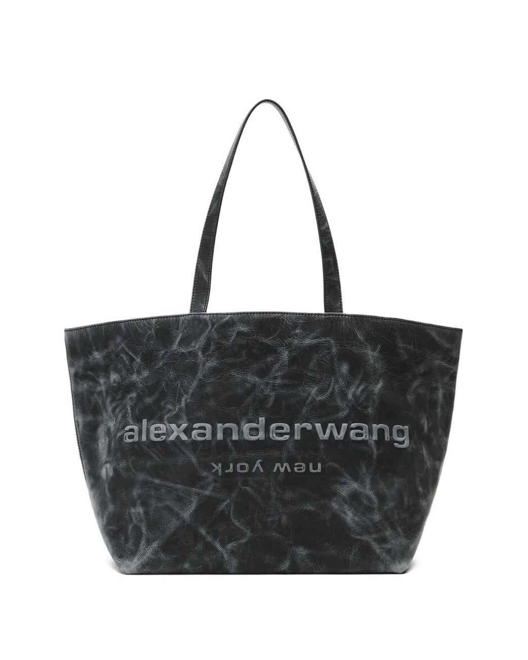 Alexander Wang Tote Bag With Embossed Punch Logo in Black | Lyst UK