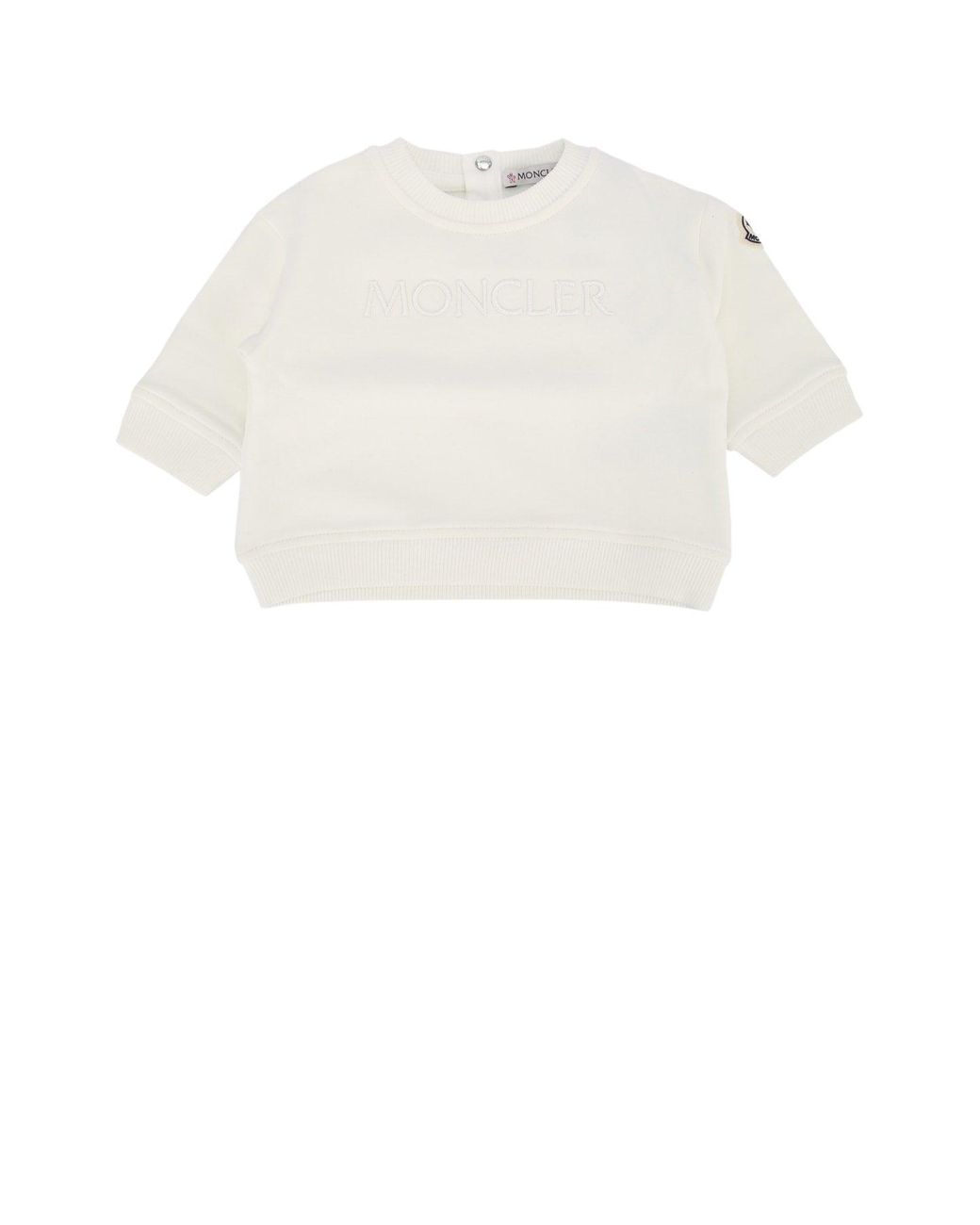 Moncler Dress in White | Lyst UK