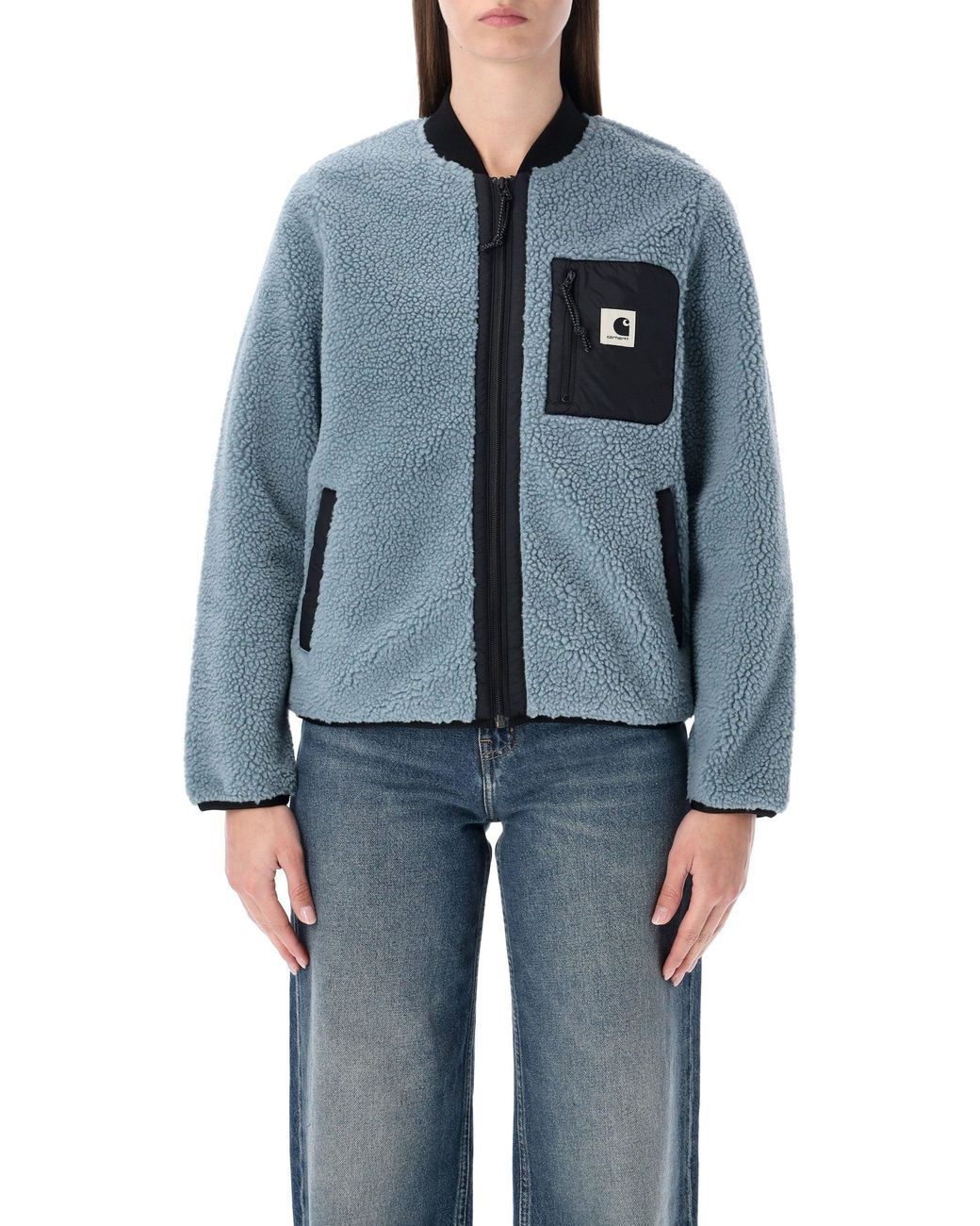 Carhartt Janet Liner Jacket in Blue | Lyst UK