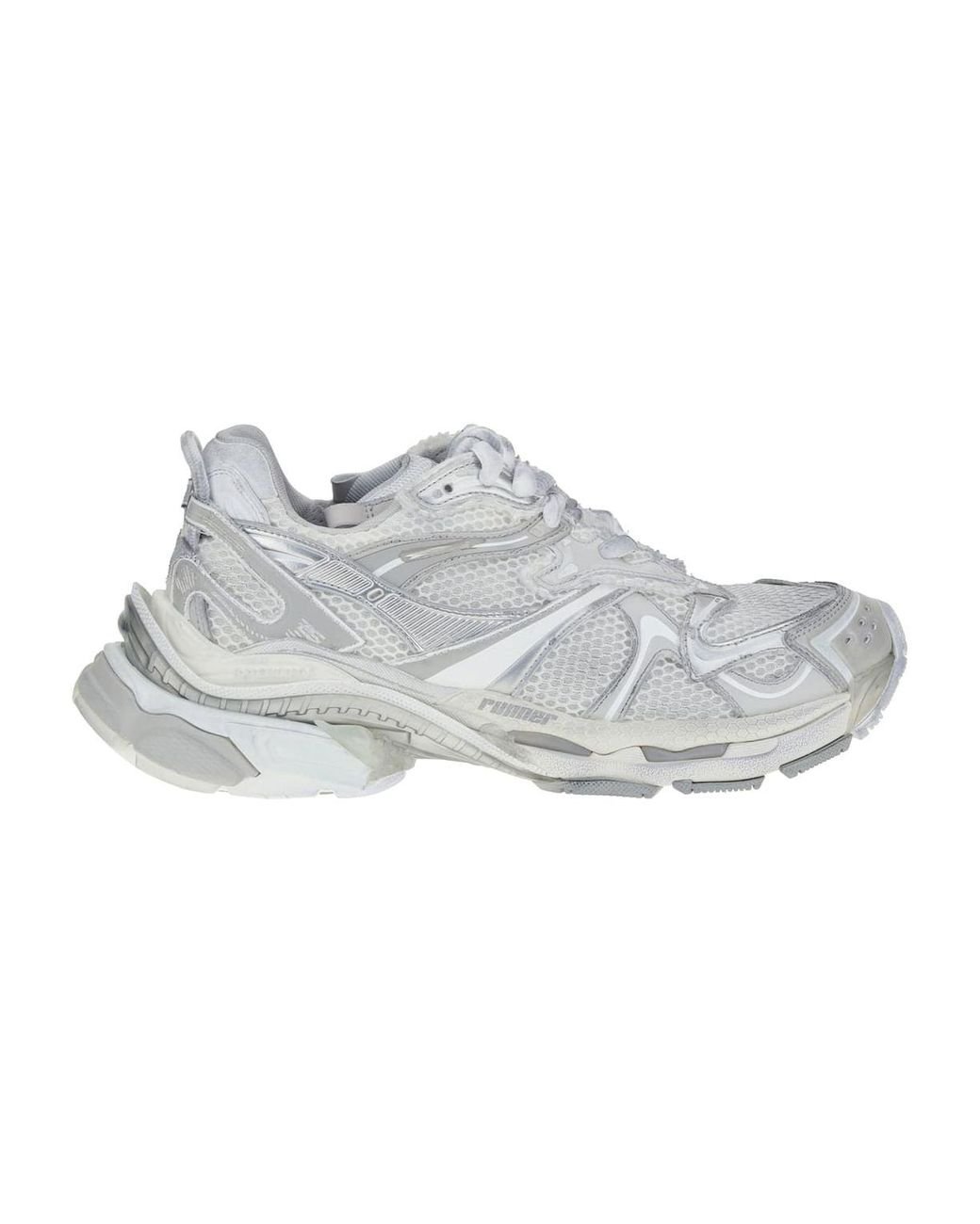 Balenciaga Runner 2 Mesh in Gray for Men | Lyst
