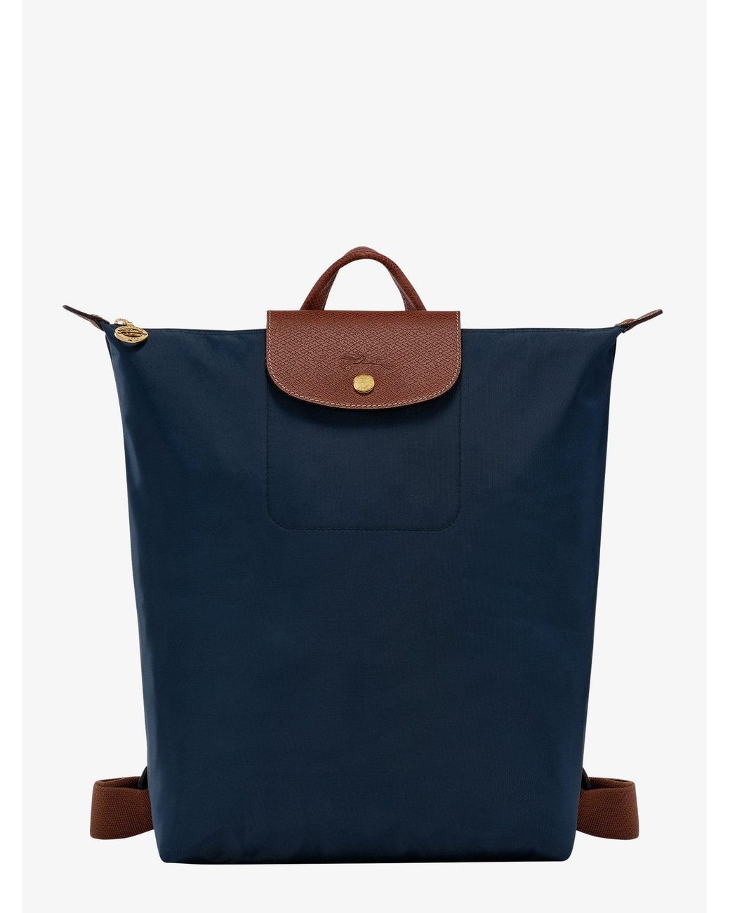 Longchamp Le Pliage Original Nylon Backpack in Blue | Lyst