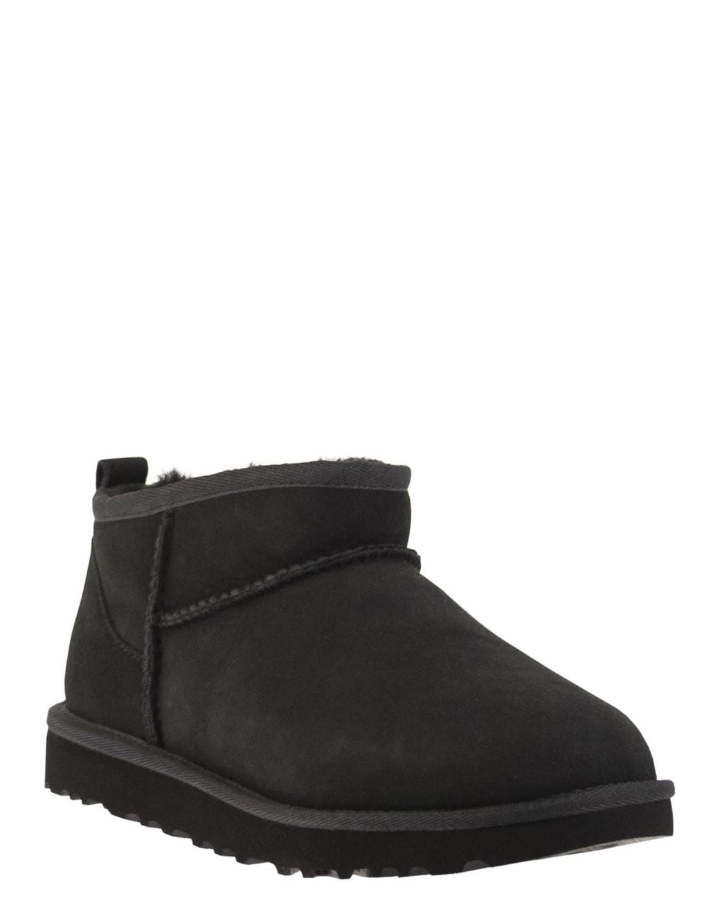 UGG Classic Ultra Mini in Black | Lyst UK