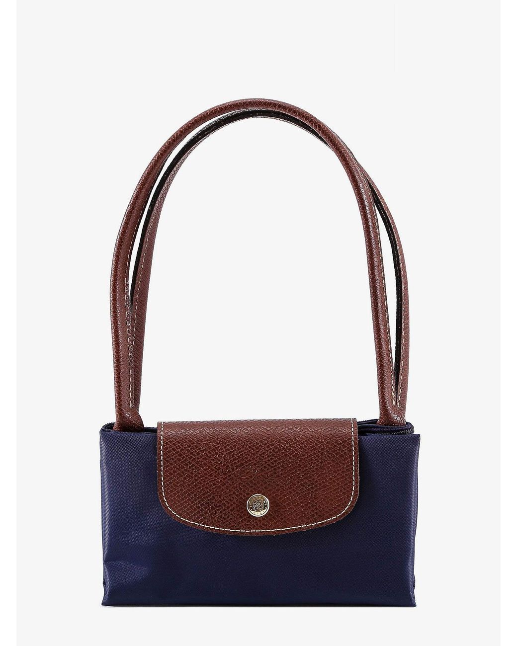 Longchamp Le Pliage Nylon Shoulder Bag in Blue | Lyst