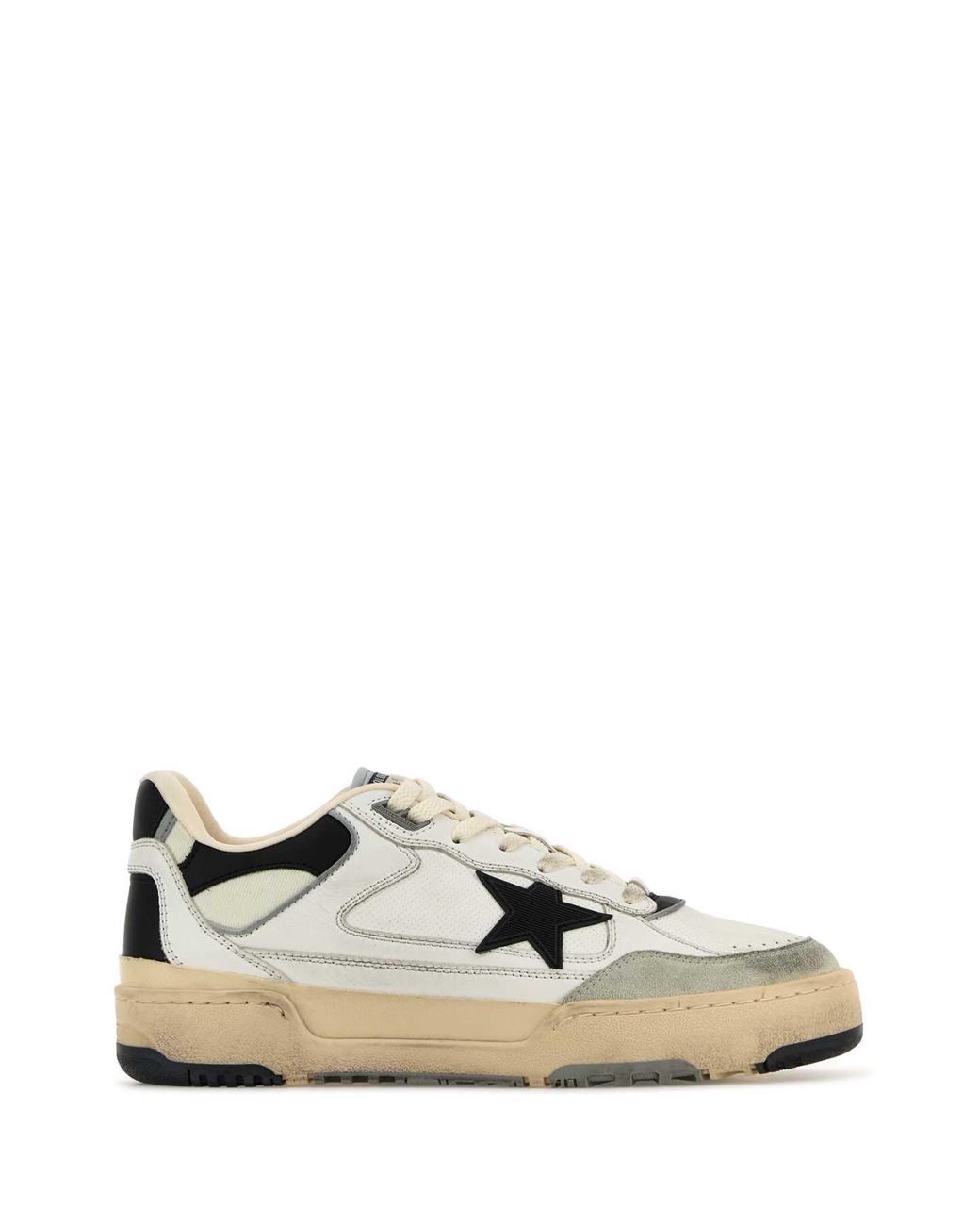 Golden Goose Deluxe Brand Leather Forty2 Sneakers in White for Men | Lyst
