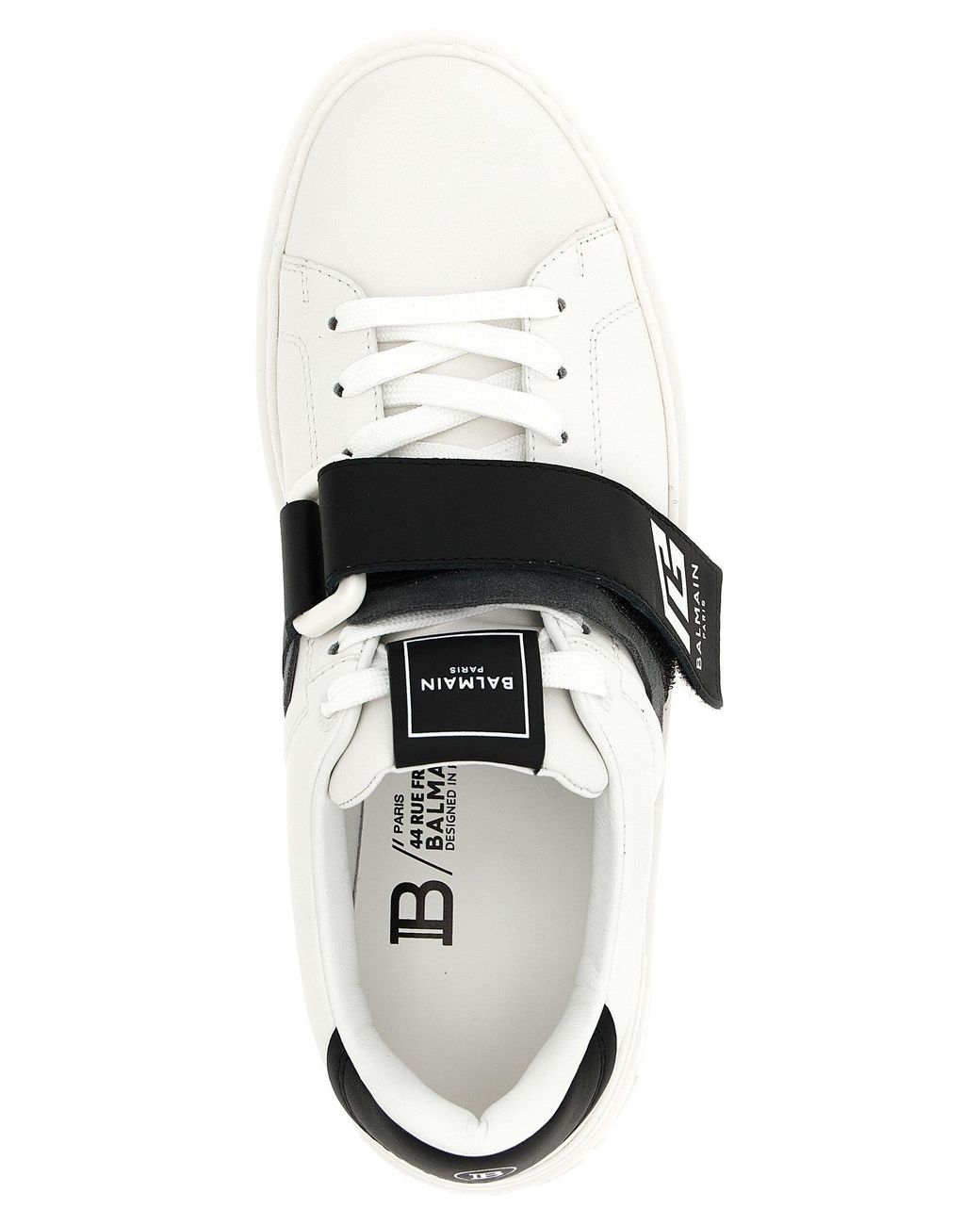 Balmain B-Court Sneakers in White for Men | Lyst UK