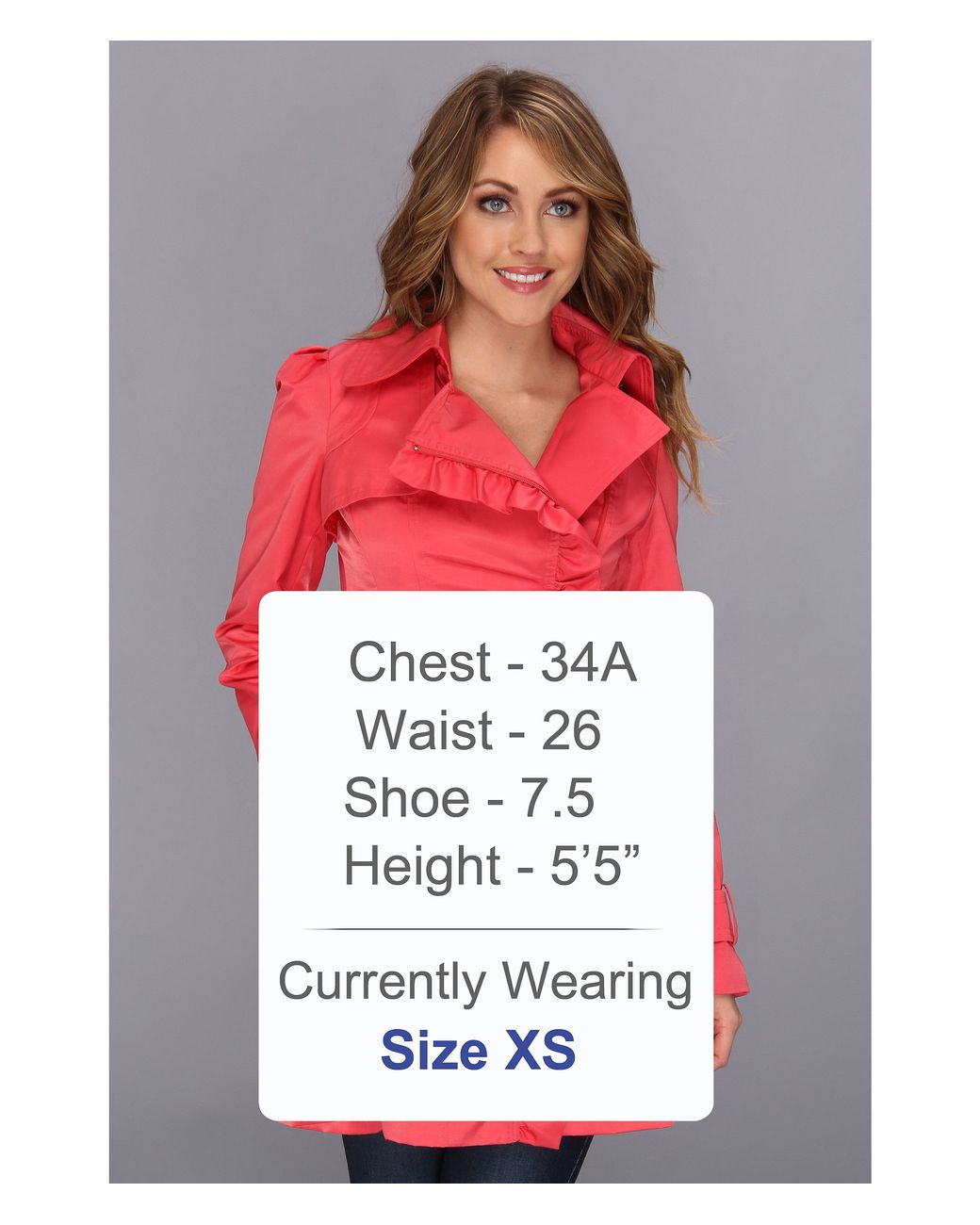 Jessica Simpson Satin Trench Coat