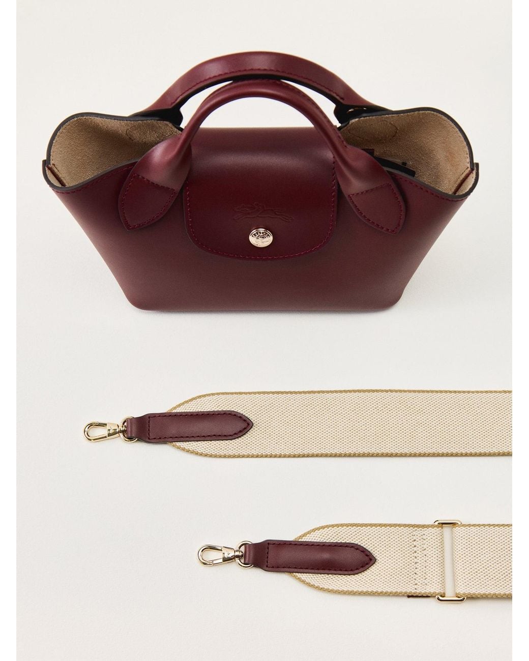 Longchamp Epure Extra Small Timeless Tote Bag in Purple | Lyst UK
