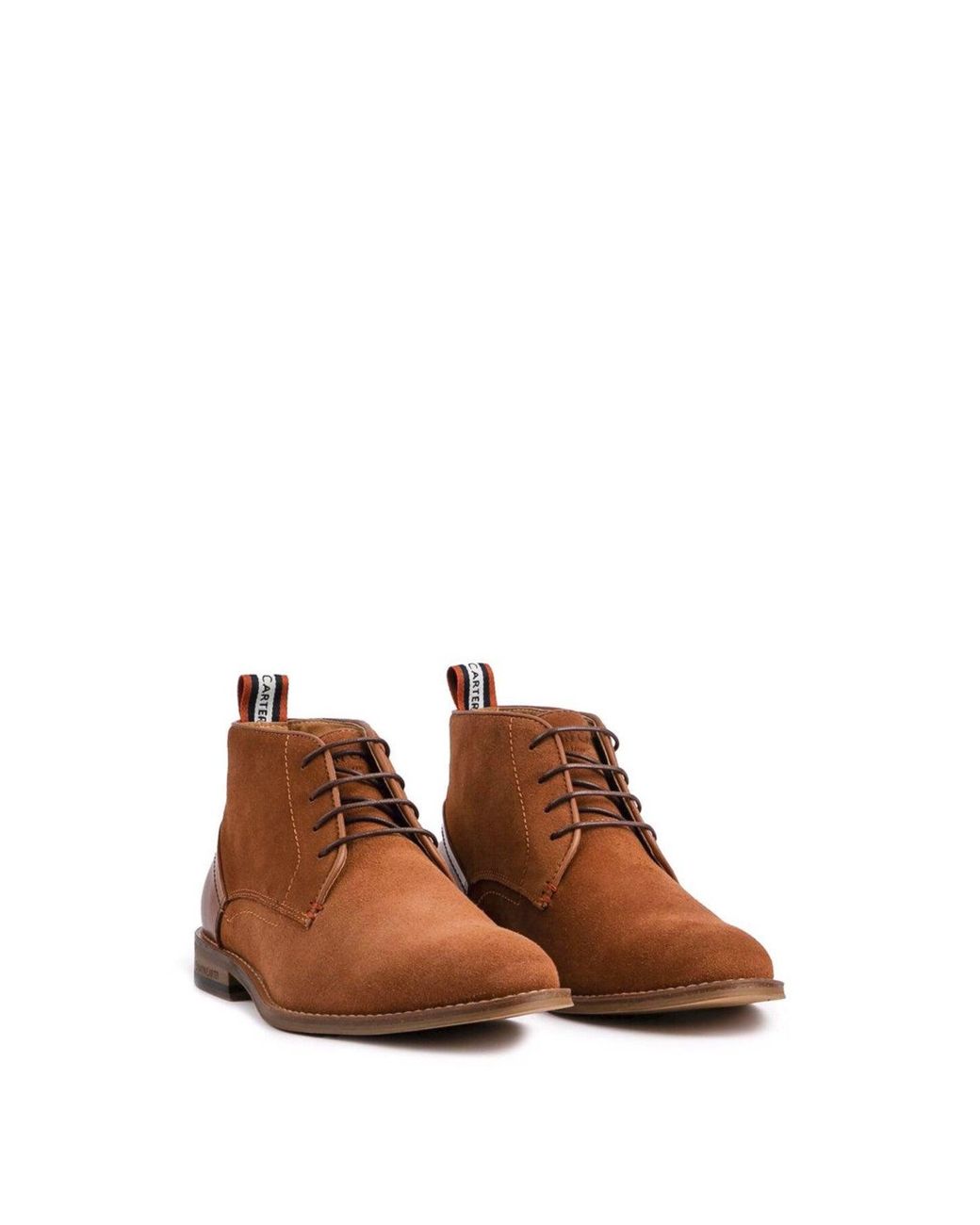 Simon Carter Byrd Ii Chukka Boots in Brown for Men | Lyst UK