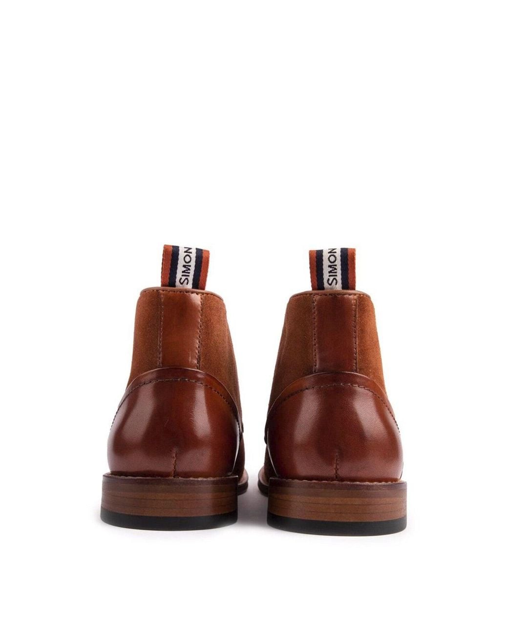 Simon Carter Byrd Ii Chukka Boots in Brown for Men | Lyst UK