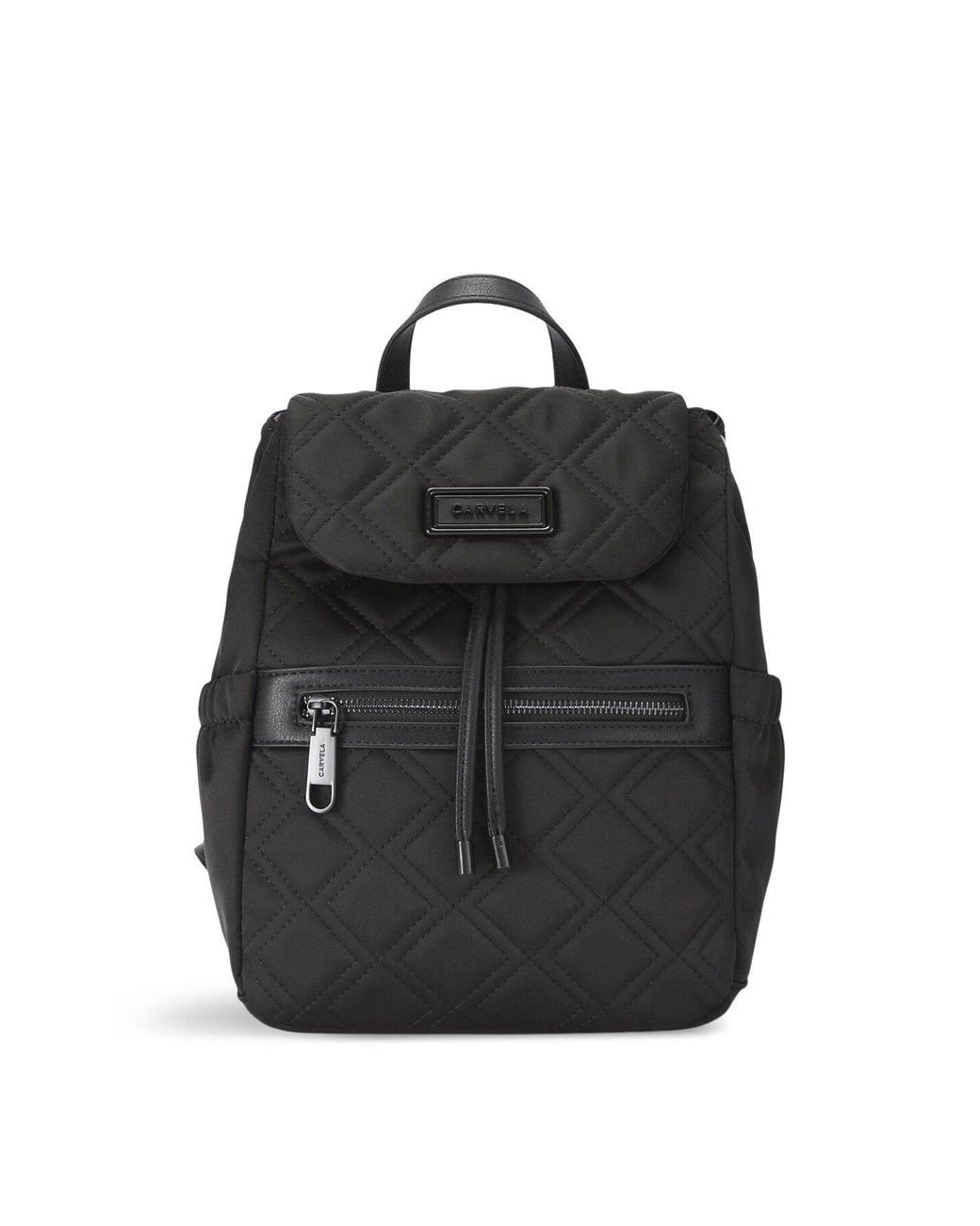 Carvela Kurt Geiger Women's Taylor Midi Nylon Backpack in Black | Lyst UK