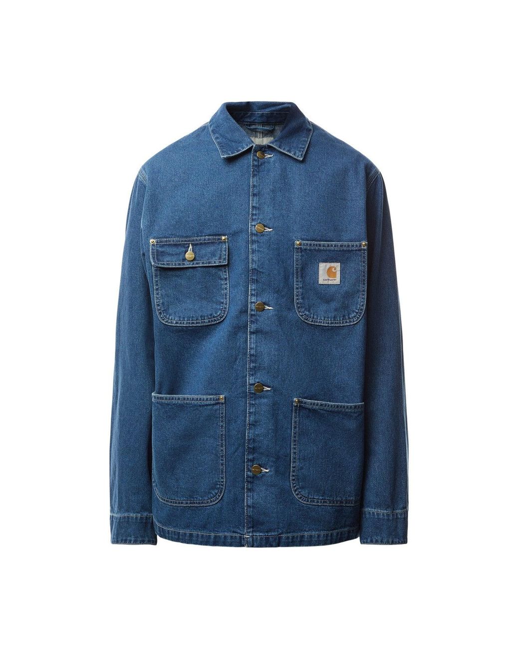 Carhartt Og Chore Denim Jacket in Blue for Men | Lyst UK