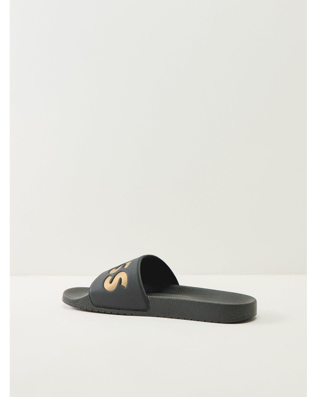 BOSS Aryeh Slider in Black for Men | Lyst UK