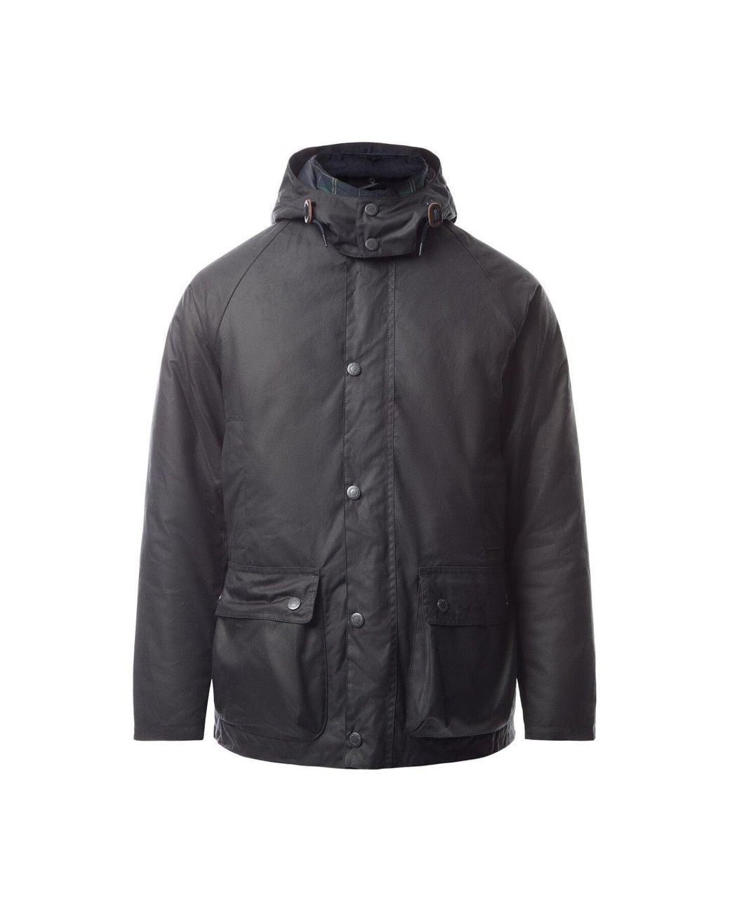Barbour Modern Beaufort Waxed Jacket in Grey for Men | Lyst UK