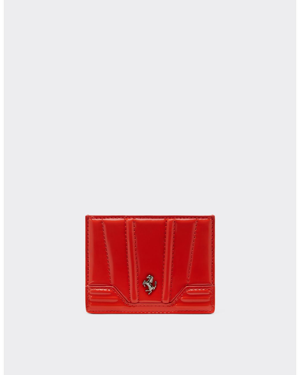 Ferrari Card Holder in Red | Lyst