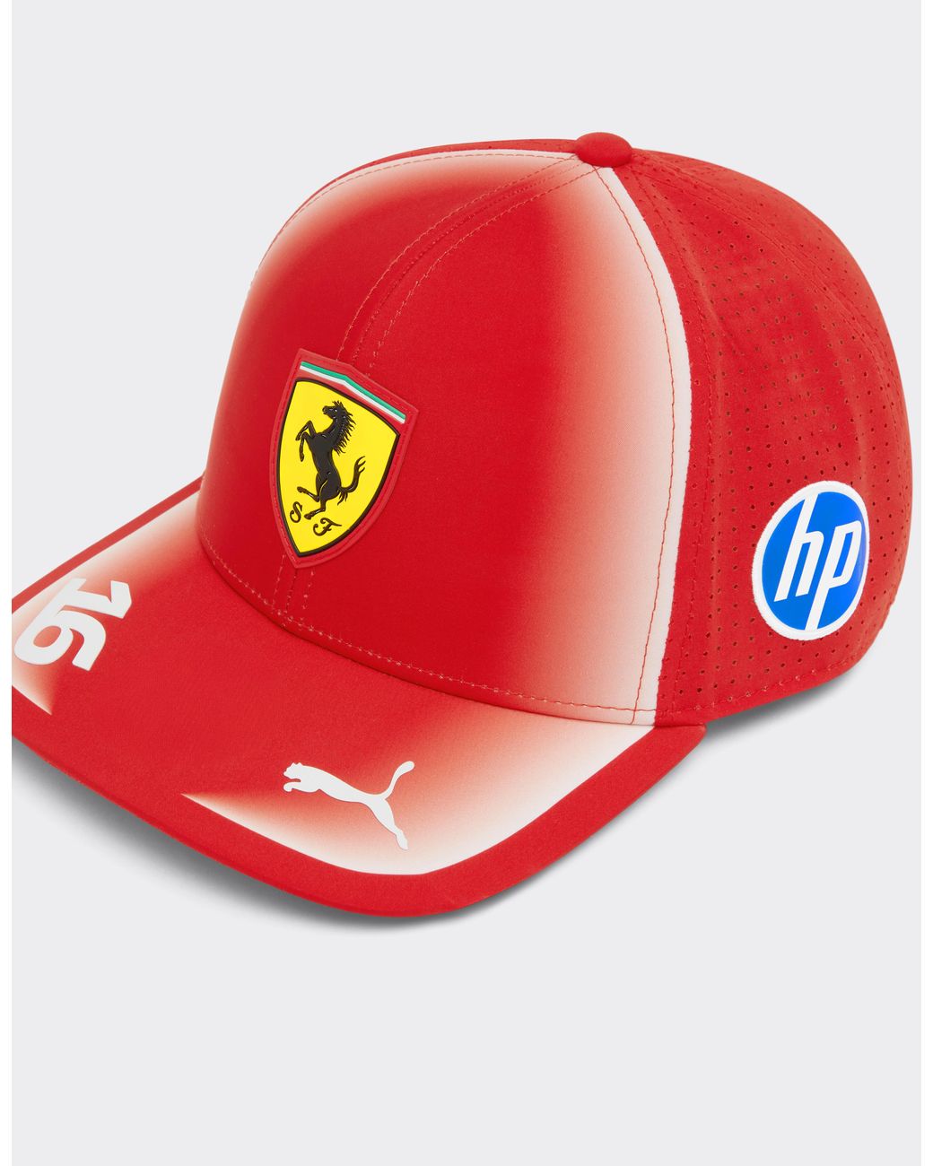Ferrari Leclerc Replica 2026 Puma Baseball Cap For Scuderia Hp in Red ...