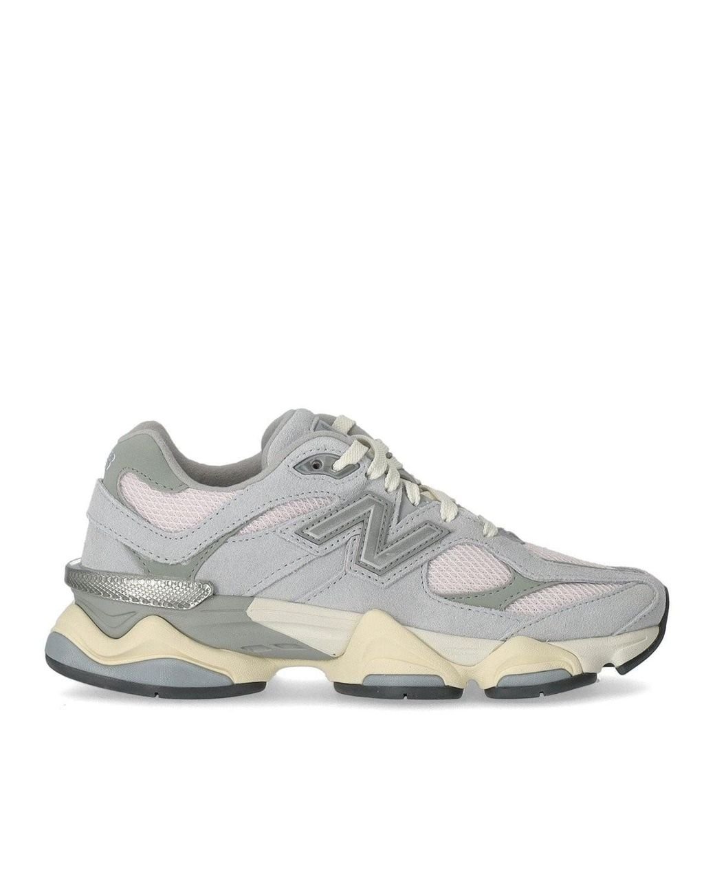 New Balance 9060 Pink Sneaker in Gray | Lyst